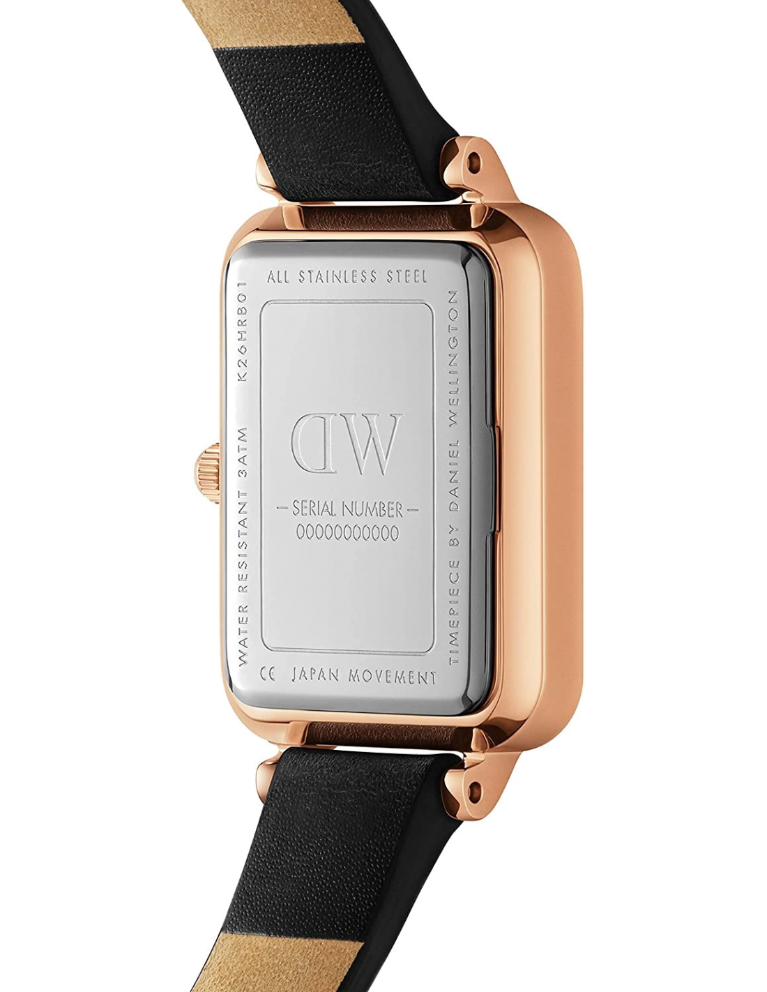 Montre Daniel Wellington Quadro Pressed Sheffield DW00100435 en cui... Montre Daniel Wellington Quadro Pressed Sheffield DW00100435 en cui...
