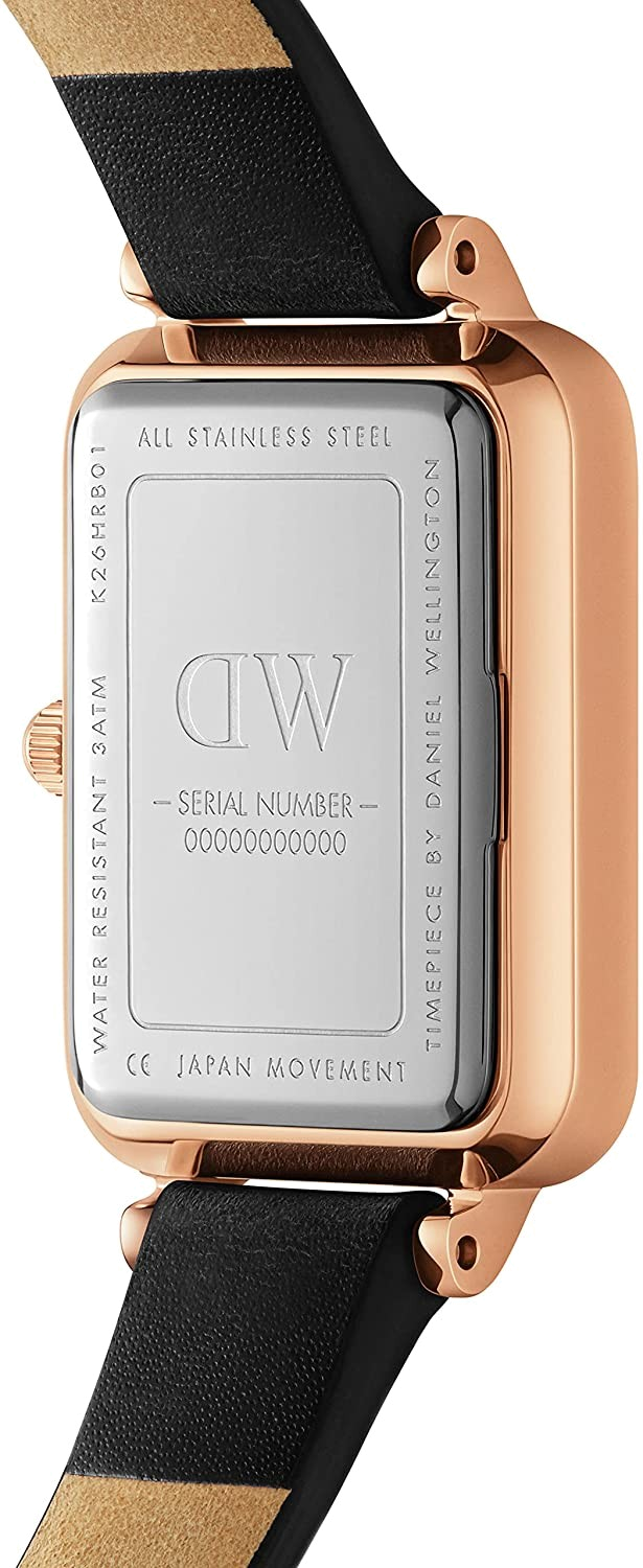 Montre Daniel Wellington Quadro Pressed Sheffield DW00100435 en cui... Montre Daniel Wellington Quadro Pressed Sheffield DW00100435 en cui...